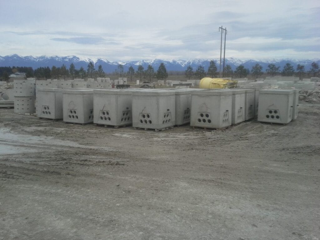 Concrete Utility Products - Glacier Precast Concrete